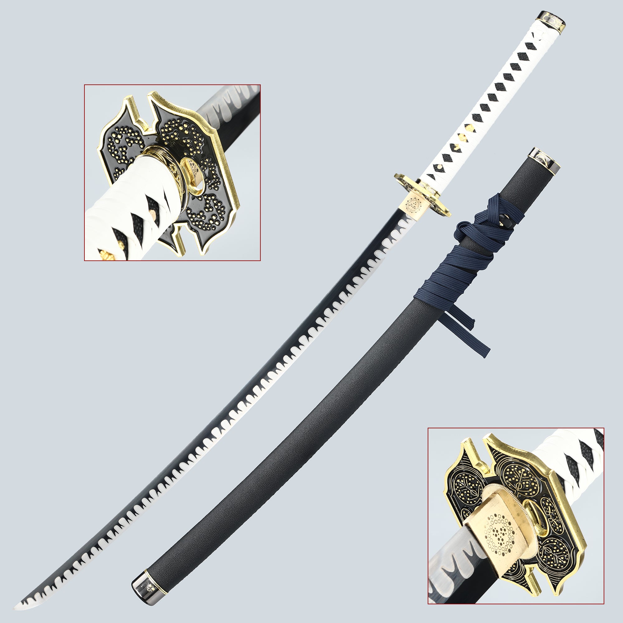 Role playing KATANA Samurai sword 1095 steel forged blade hand polis ...